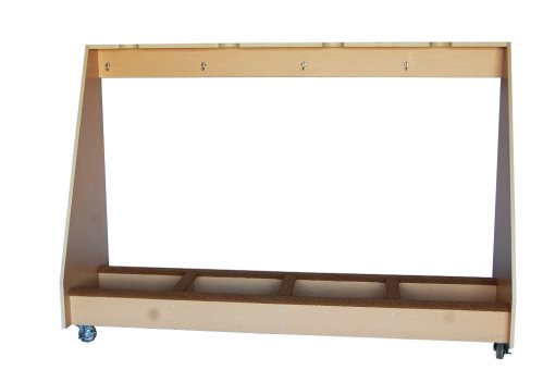 Melhart Music Center - Four Unit Cello Storage Rack - Maple